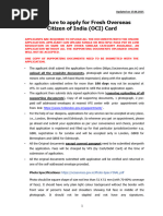 OCI Application Document Checklist Canada | PDF | Government And ...