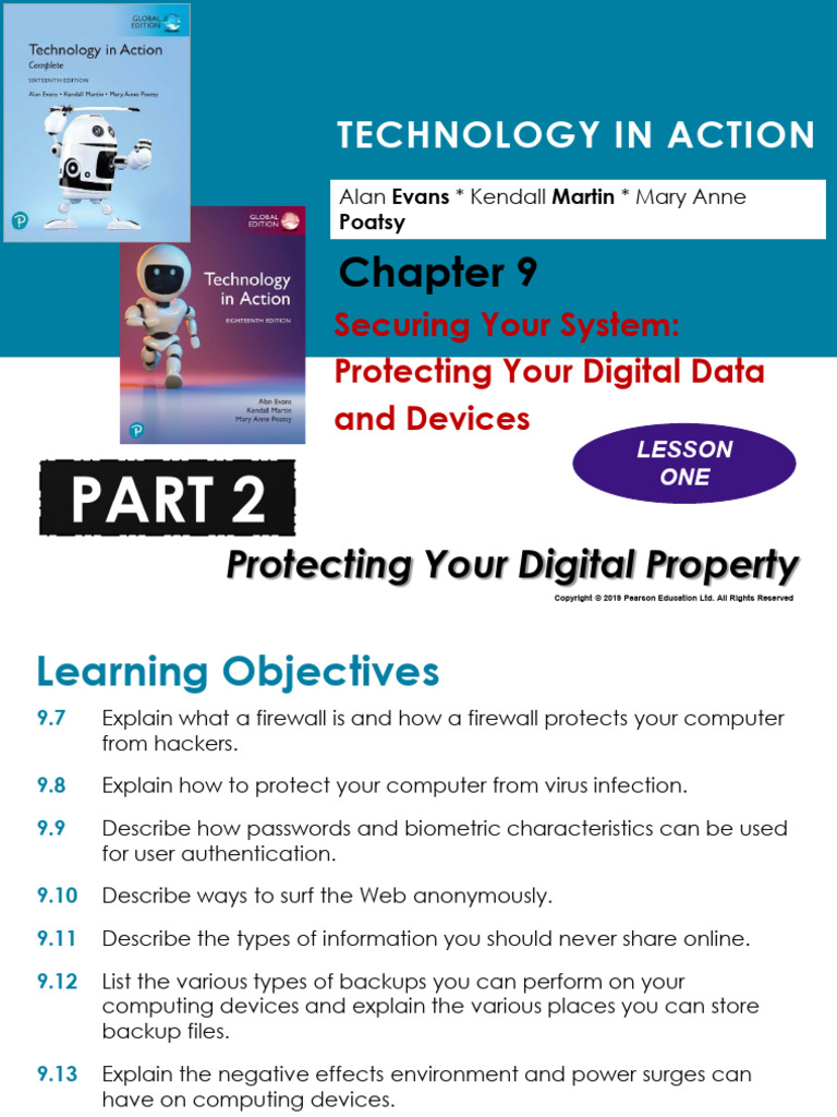 Chapter 9 PART 2 Lesson 1 PPT Slides.pdf | PDF | Computer Virus | Antivirus Software