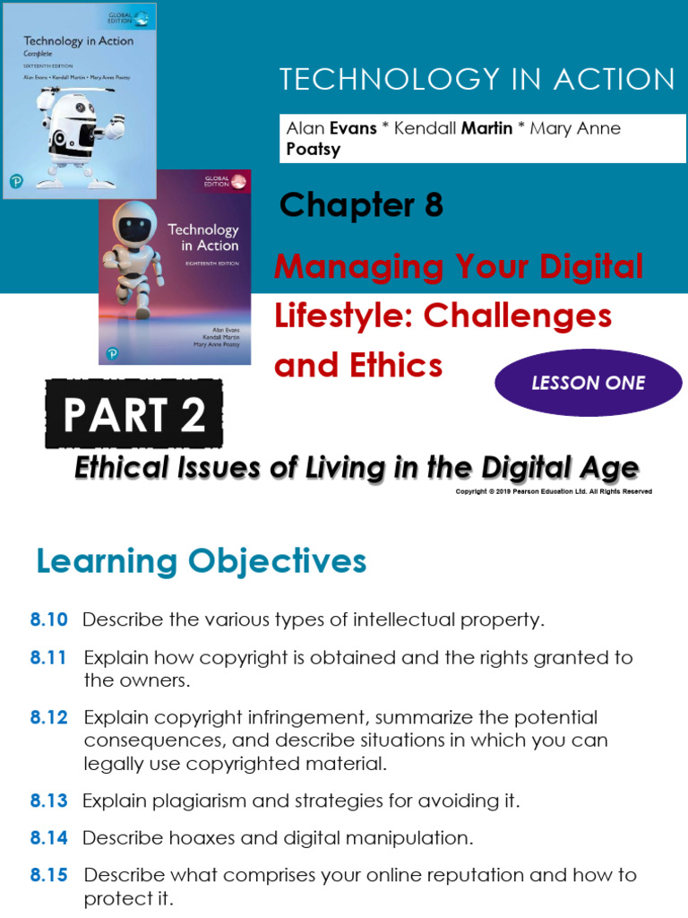 Chapter 8 PART 2 Lesson 1 PPT Slides.pdf | PDF | Copyright | Copyright Infringement