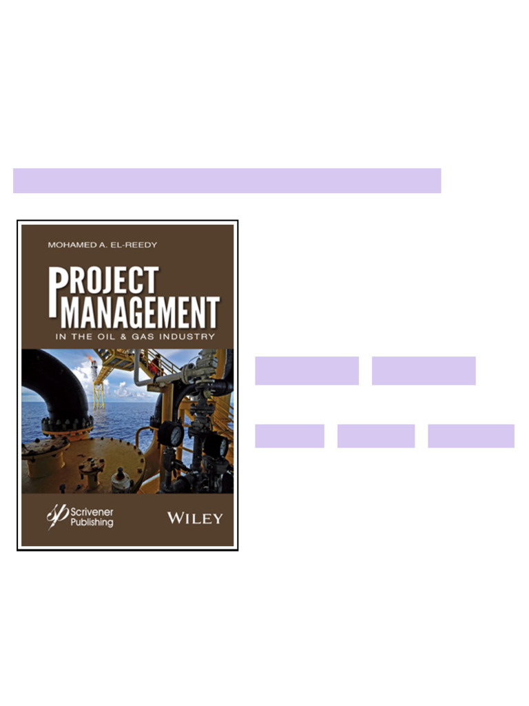 Project management in the oil and gas industry online version | PDF