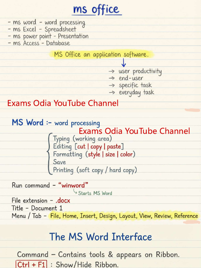 MS Word | PDF