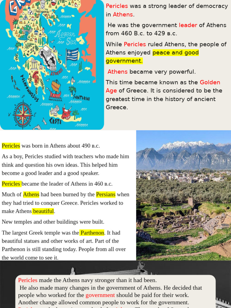 Pericles: Leader of Athens' Golden Age | PDF