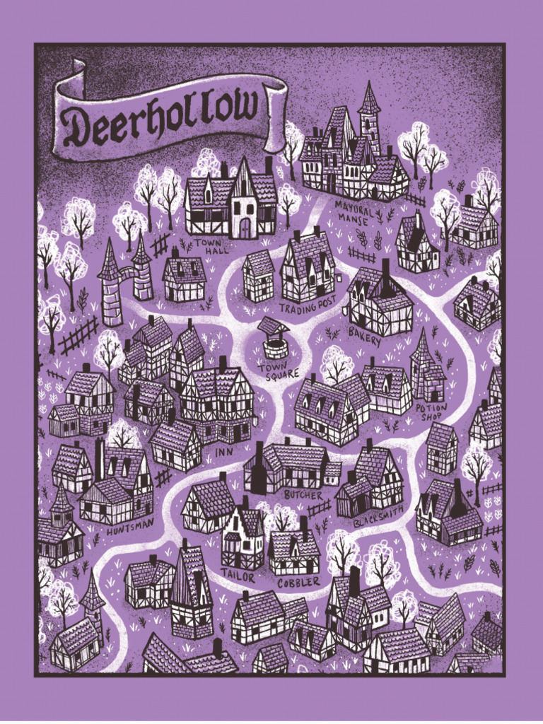 Deerhollow Map v1 | PDF
