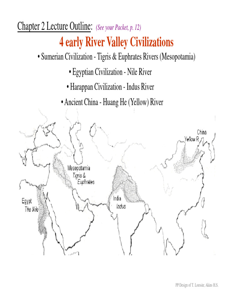 Early River Valley Civilizations Overview | PDF | Ancient Egypt | Hammurabi