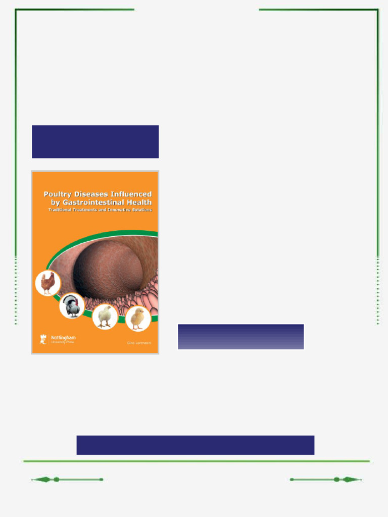 Poultry Diseases Influenced by Gastrointestinal Health Traditional ...
