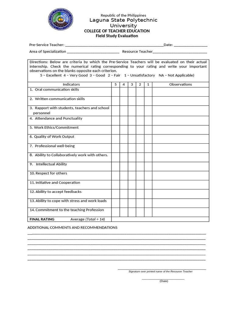 Pre-Service Teacher Evaluation Criteria | PDF | Chess Openings | Chess