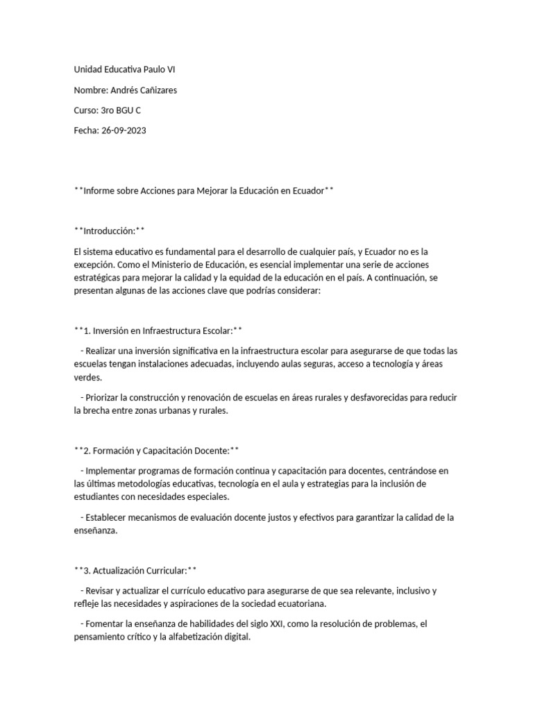 Docm 1. Relig | PDF | Enseñando | Educación de la primera infancia