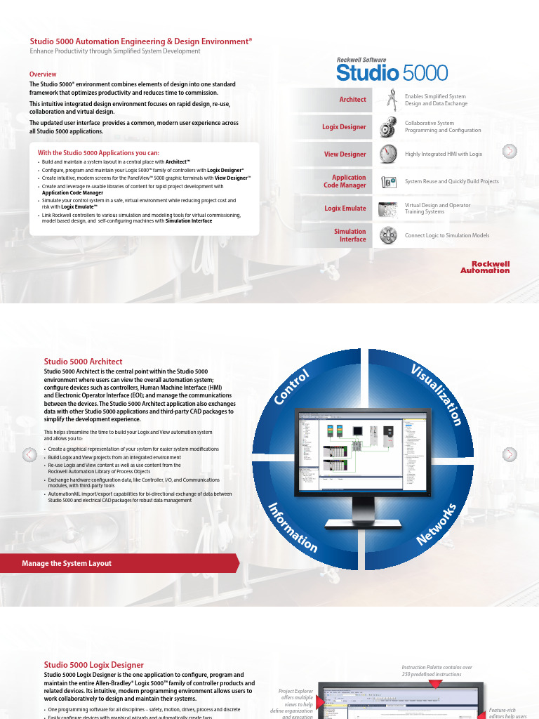 Studio 5000 Automation Design Overview | PDF | Simulation | User Interface