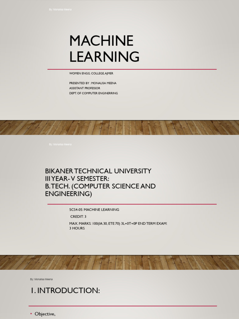 Unit 1 Machine Learning V Sem CSE 2025-26 | PDF | Support Vector Machine | Regression Analysis