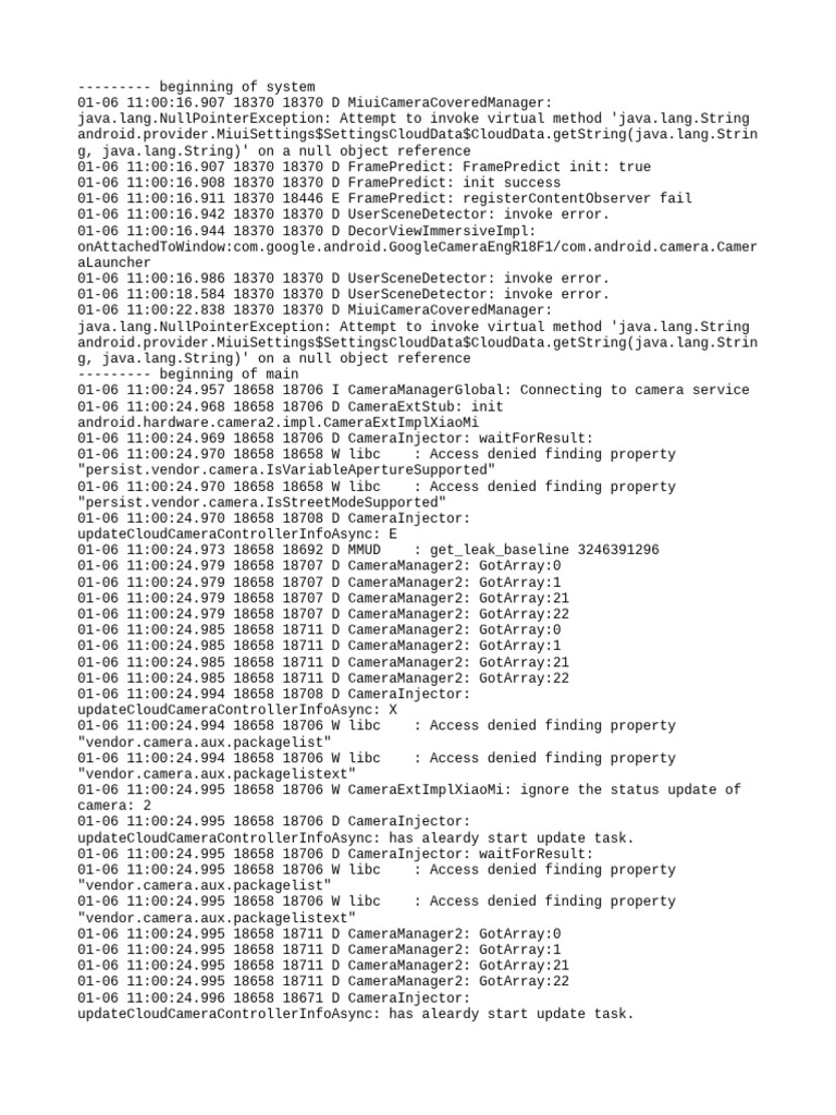 Log Cat 1767672024880 | PDF | Software | Software Engineering