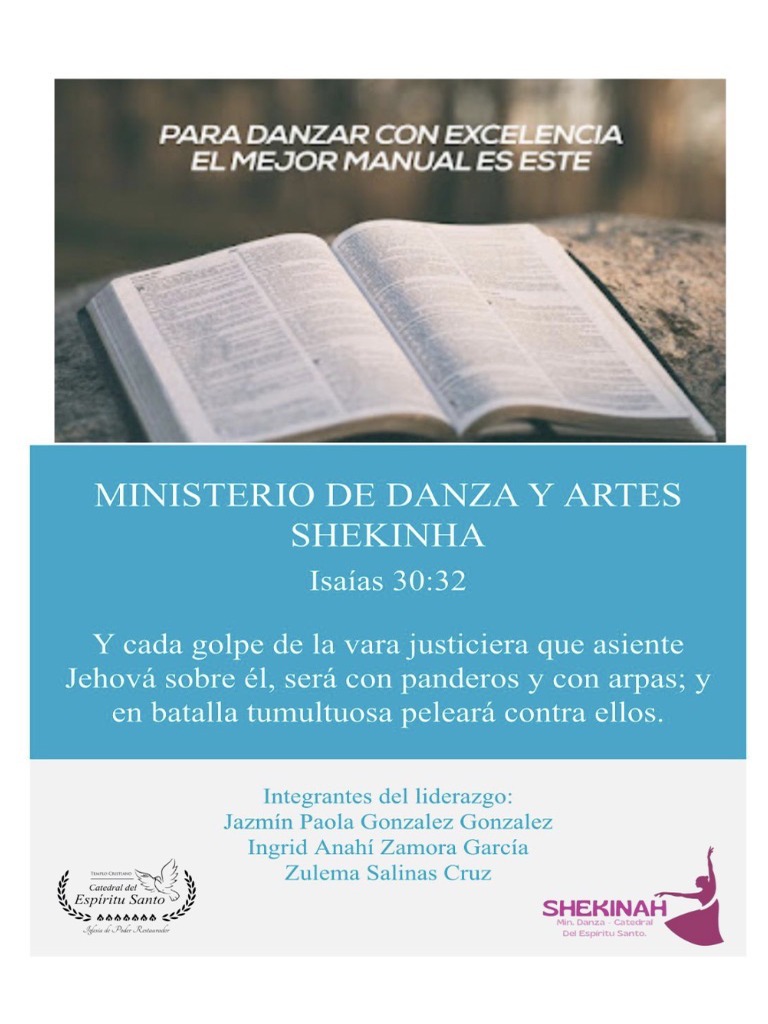 Ministerio de Danza y Artes-shekinah. | PDF
