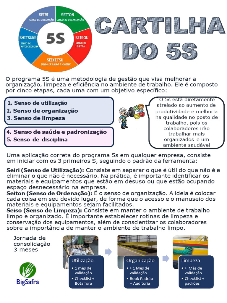 Metodologia 5S: Organização e Limpeza no Trabalho | PDF