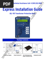 SEL-710 Card Installation Guide | PDF | Electrical Connector | Input/Output