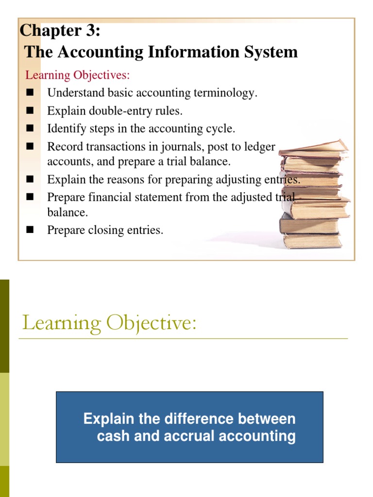 The Accounting Information System: Learning Objectives | PDF | Debits ...