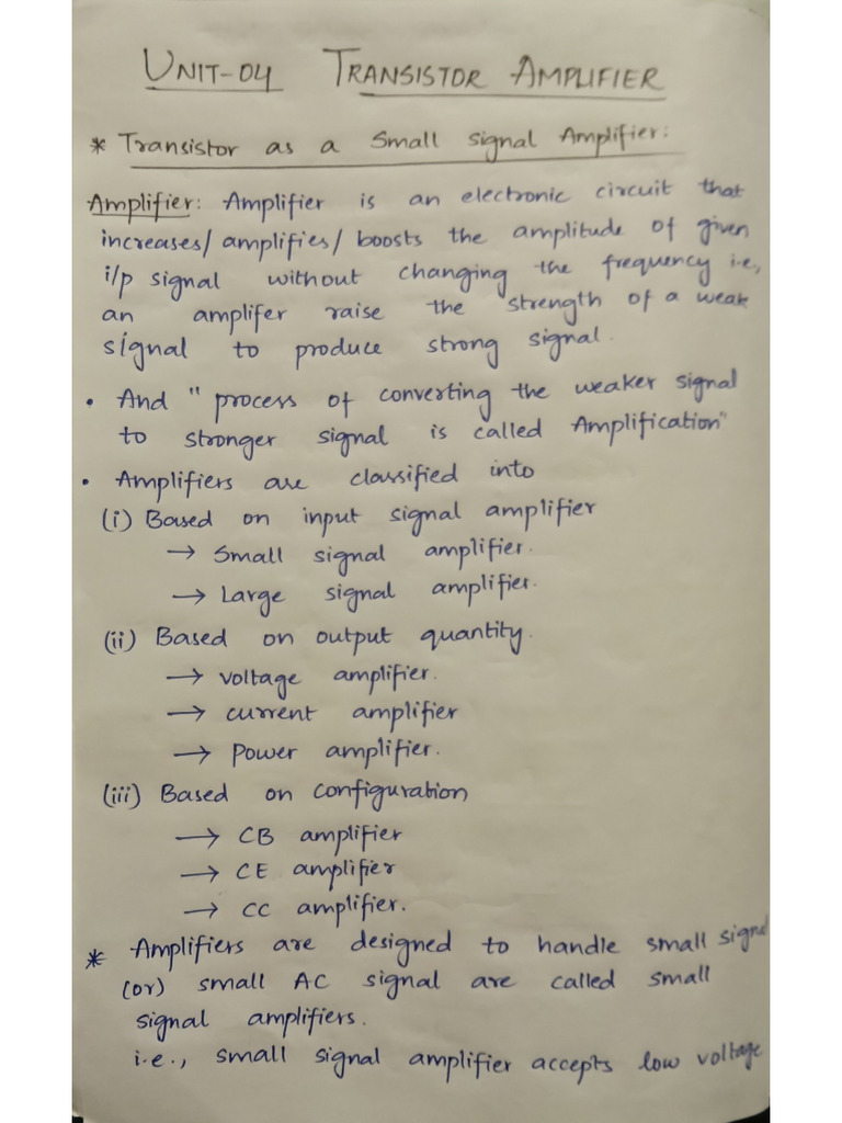 EDC Unit 4 | PDF