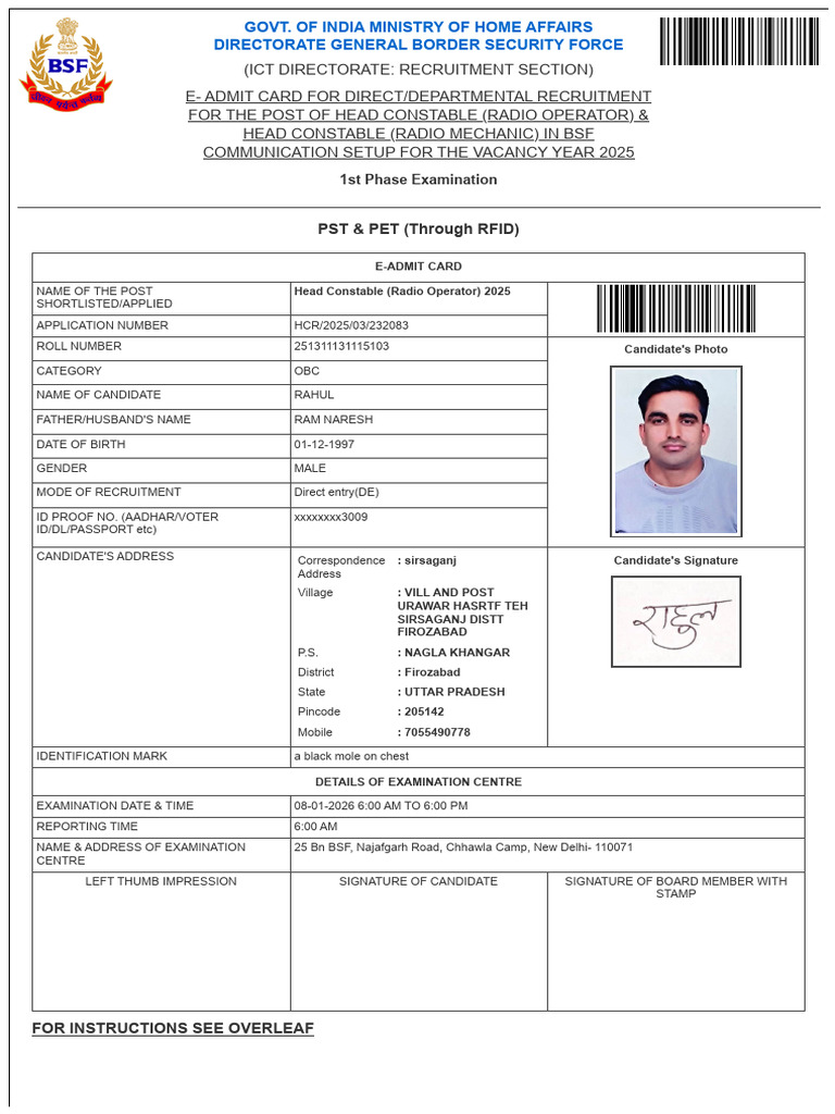 bsf ro rm | PDF | Government | Government And Personhood