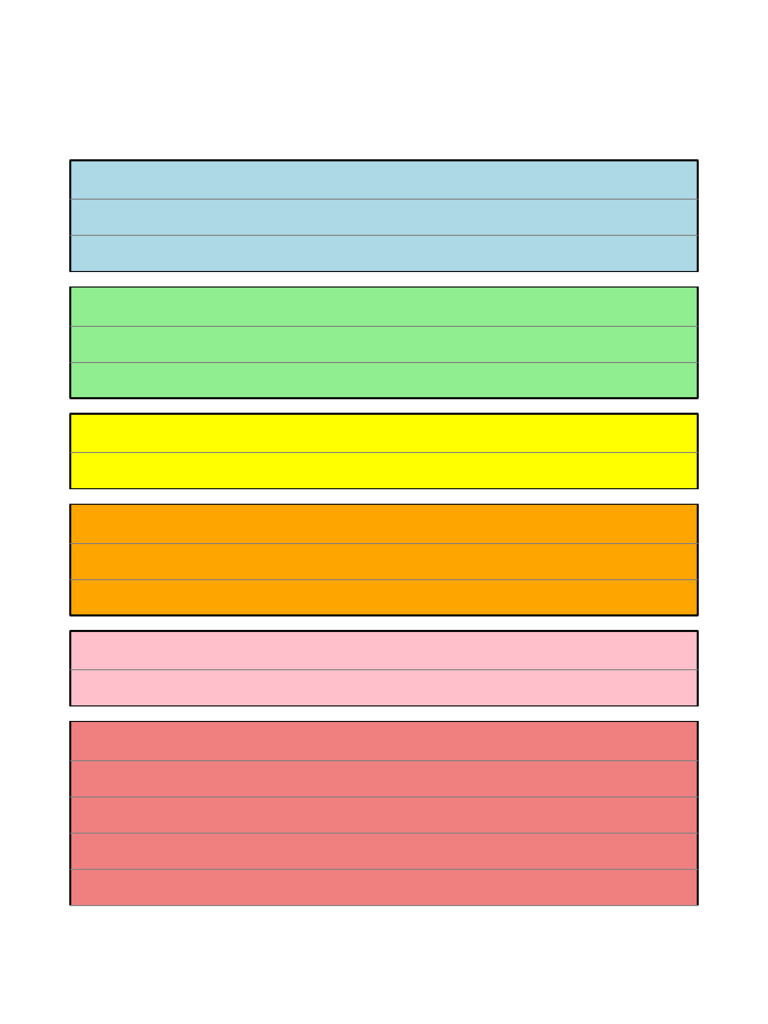 CGM Daily Plan: Color-Coded Guide | PDF