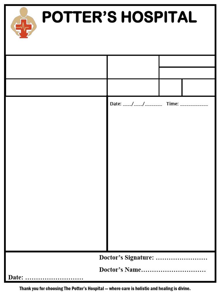 Inpatient Prescription Sheet New | PDF
