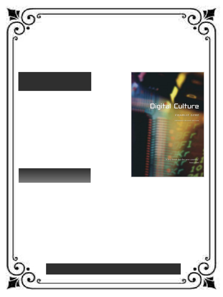 Digital Culture 1st edition by Charlie Gere ISBN 978-1861893888 ...