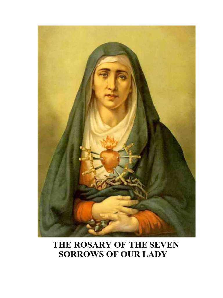 Seven Sorrows Rosary Guide | PDF | Jesus | Mary, Mother Of Jesus
