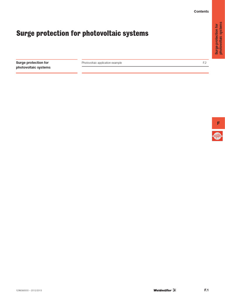 Weidmuller 1296380000_cat4-4_f_en | PDF | Photovoltaic System ...