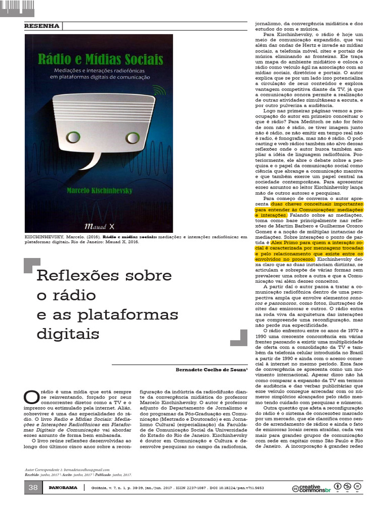 Rádio e Midias Sociais 2 | PDF | Comunicação | Mídia de massa