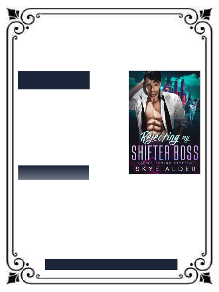 Rejecting My Shifter Boss Rejecting Fate Book 1 1st Edition Skye Alder ...