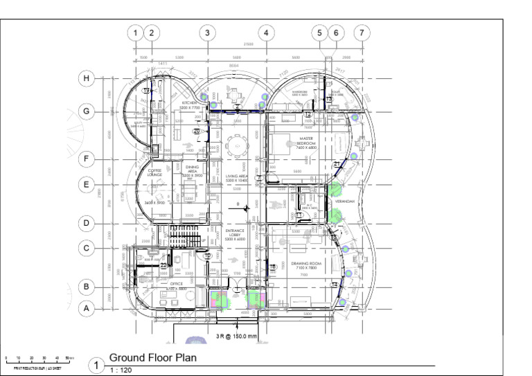 Ground Floor Plan Dimensions and Layout | PDF