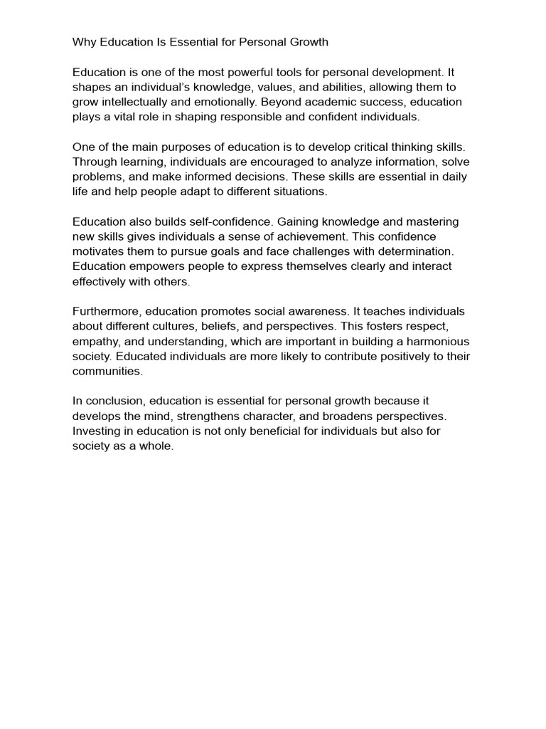 Education | PDF