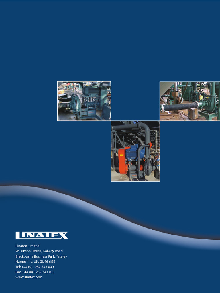 Linapump IIIr Slurry Pump Overview | PDF | Pump | Mechanical Engineering