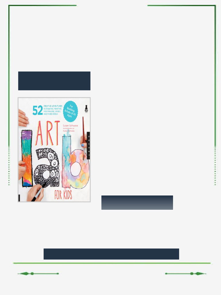 Art Lab for Kids 52 Creative Adventures in Drawing Painting Printmaking ...