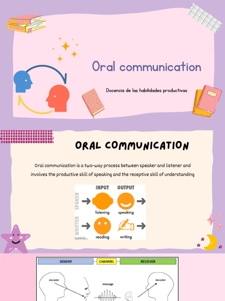 Oral communication | PDF | Fluency | Communication