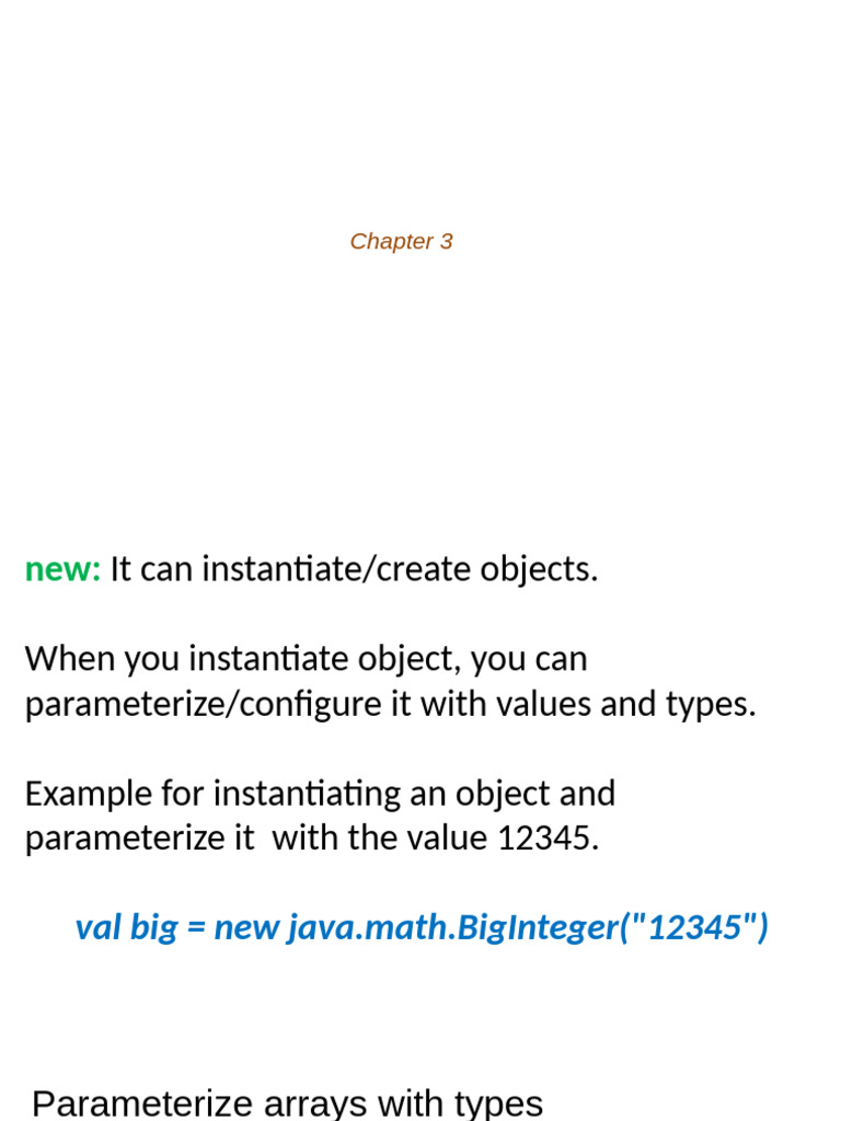 Scala Object Instantiation and Collections | PDF | Scala (Programming ...