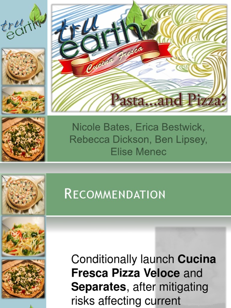 Truearth 111202140544 Phpapp01 | PDF | Pasta | Pizza
