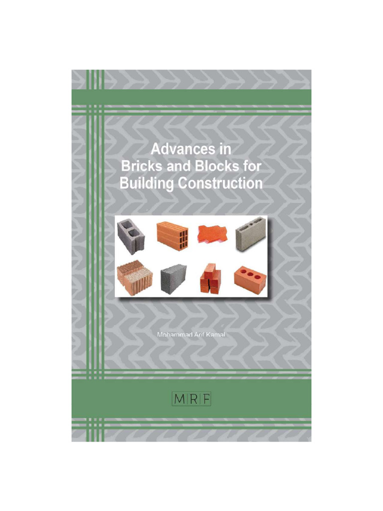 Advances in Bricks and Blocks for Building Construction | PDF | Brick | Masonry