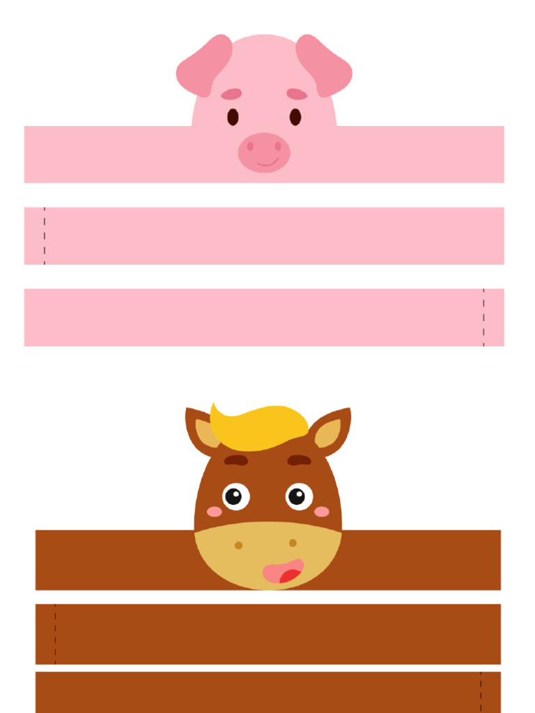 Headbands Farm Animals | PDF