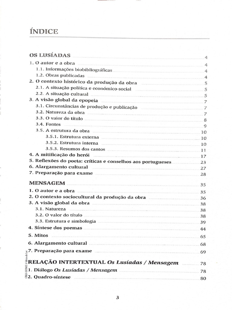 Os Lusíadas, de Luís de Camões | PDF