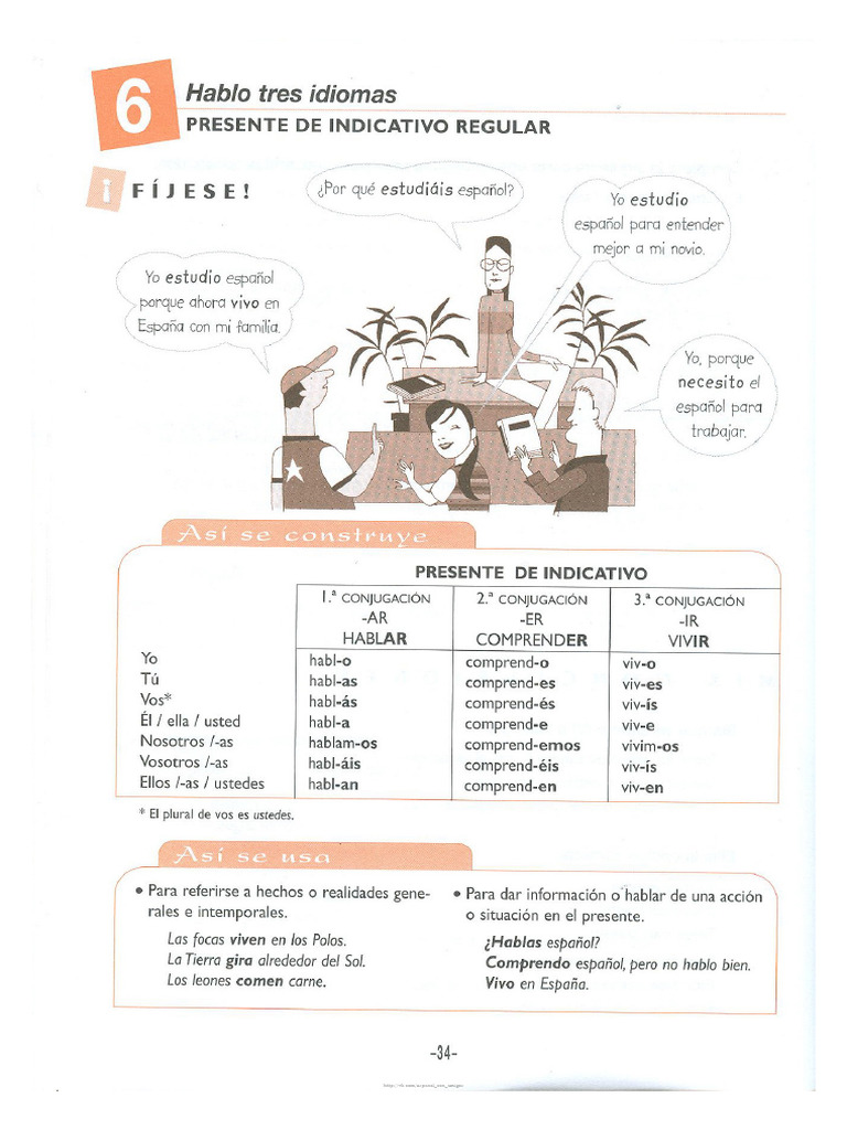 Presente Reg Irreg EG | PDF