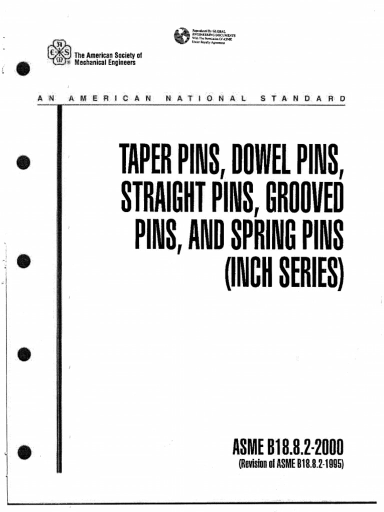 ASME 18.8.2 2000 | PDF