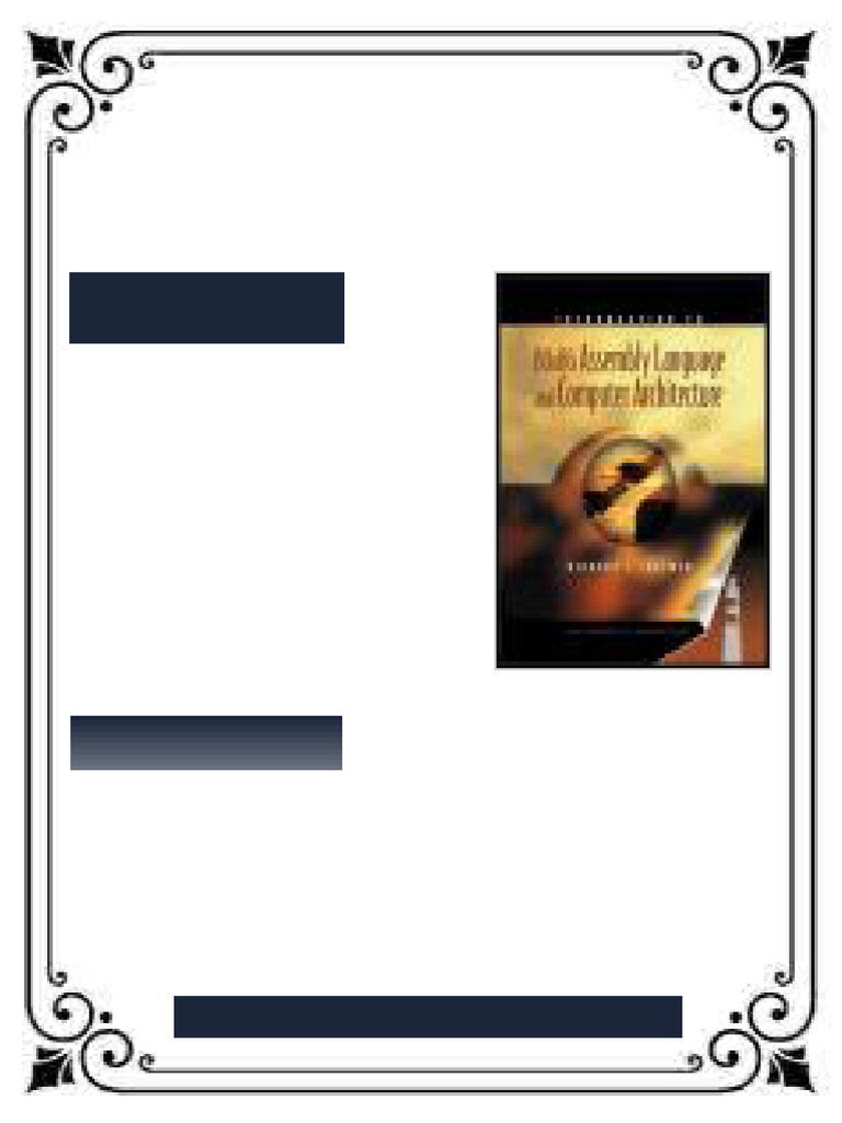 Introduction To 80 86 Assembly Language And Computer Architecture 1st ...