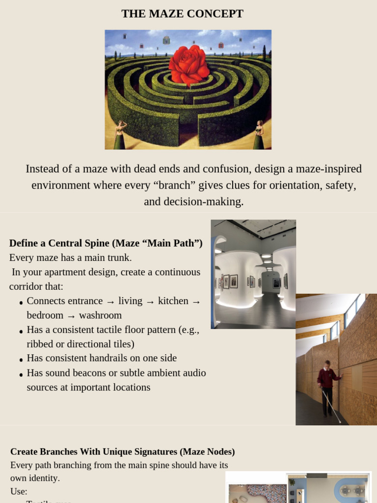 The Maze Concept | PDF