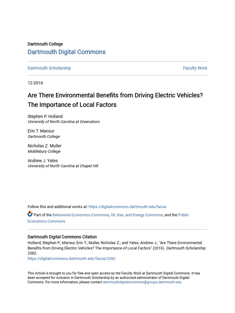 Are There Environmental Benefits From Driving Electric Vehicles_ the ...