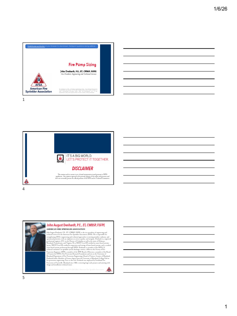 Fire Pump Sizing Guidelines | PDF | Pump | Fire Sprinkler System