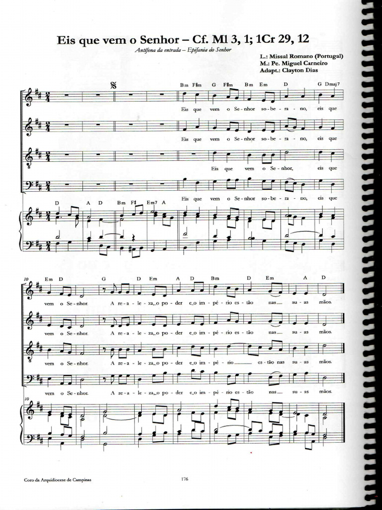 Entrada, Salmo e Comunhão | PDF