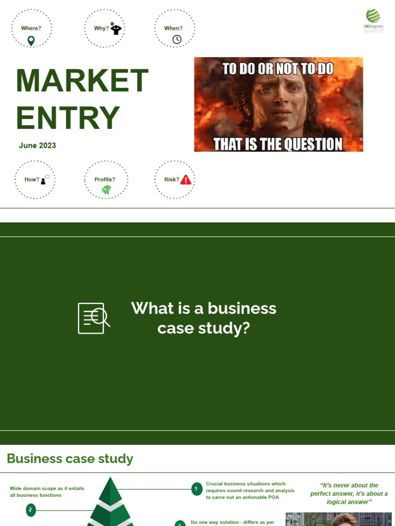 Market Entry Strategy Guide | PDF | Market (Economics) | Economics