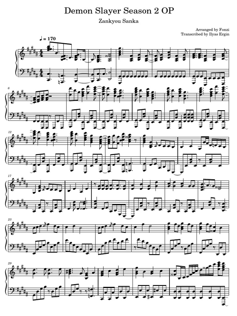 Demon Slayer Season OP Aimer | PDF