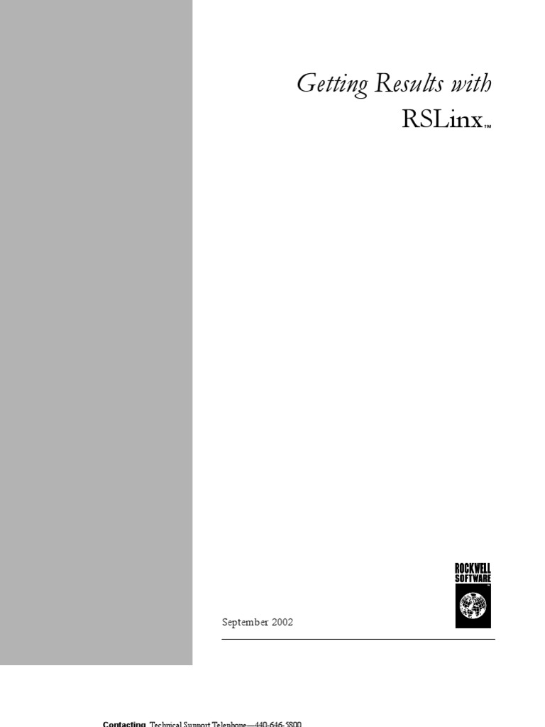 Configurar Rslinx Gateway Pdf System Software Areas Of Computer