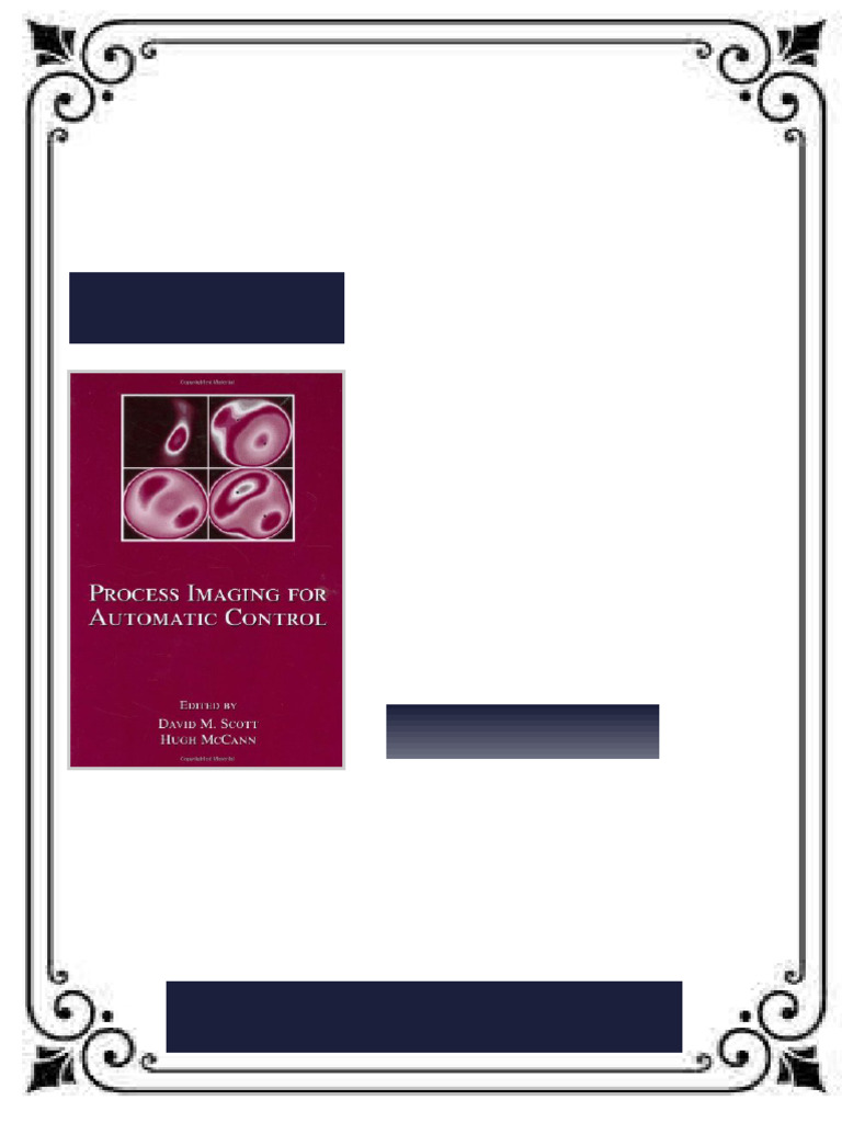 Process Imaging For Automatic Control Electrical and Computer ...