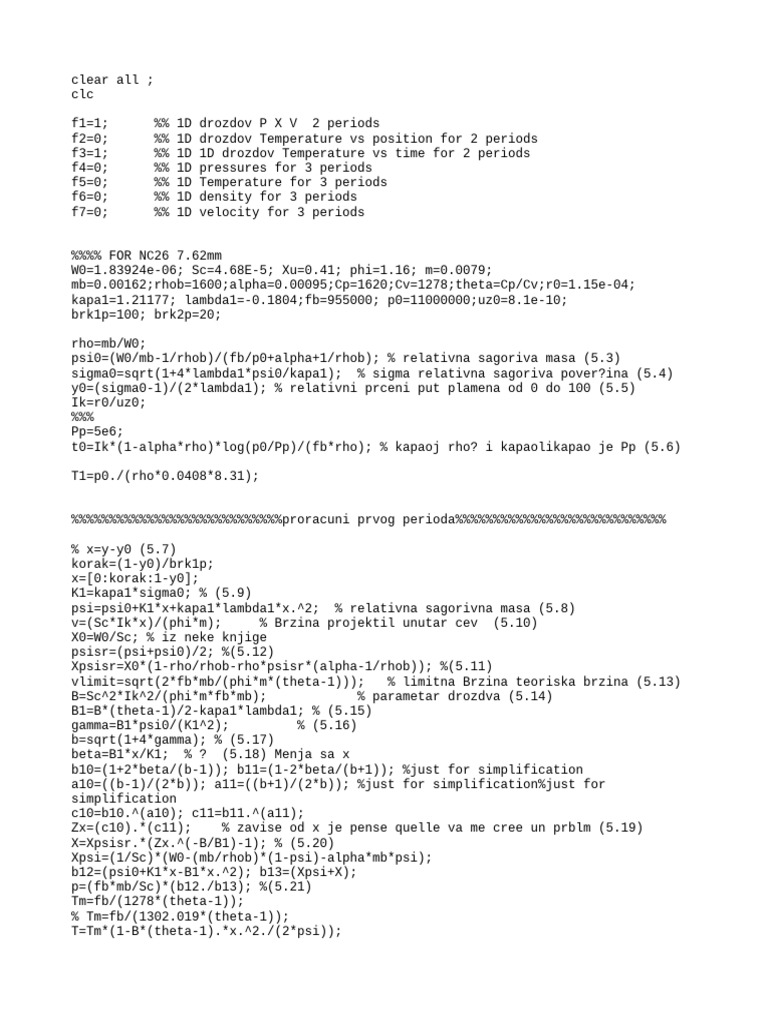 1D Drozdov Propellant Analysis | PDF | Flight | Dynamics (Mechanics)