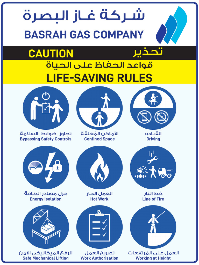 Bgc Life-saving Rules Poster - Outdoor Version | PDF